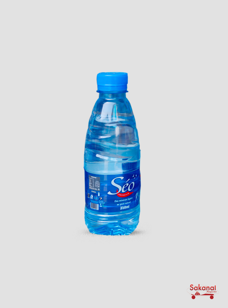 Eau minérale naturelle et légère Séo, 100% sénégalaise⎪Sakanal magasins