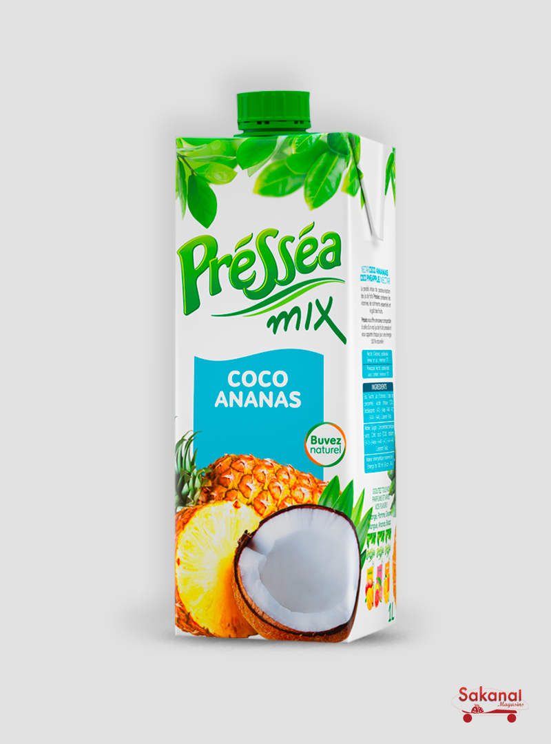 JUS PRESSEA MIX COCO-ANANAS 1L