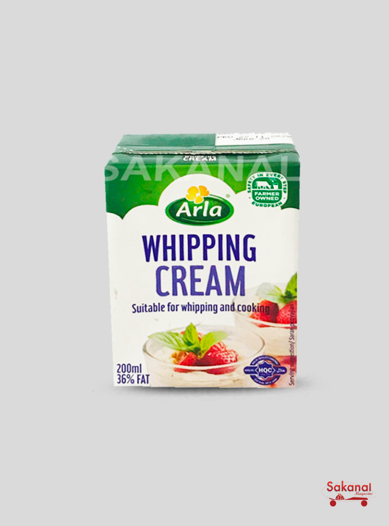 200ML ARLA WHIPPING CREAM