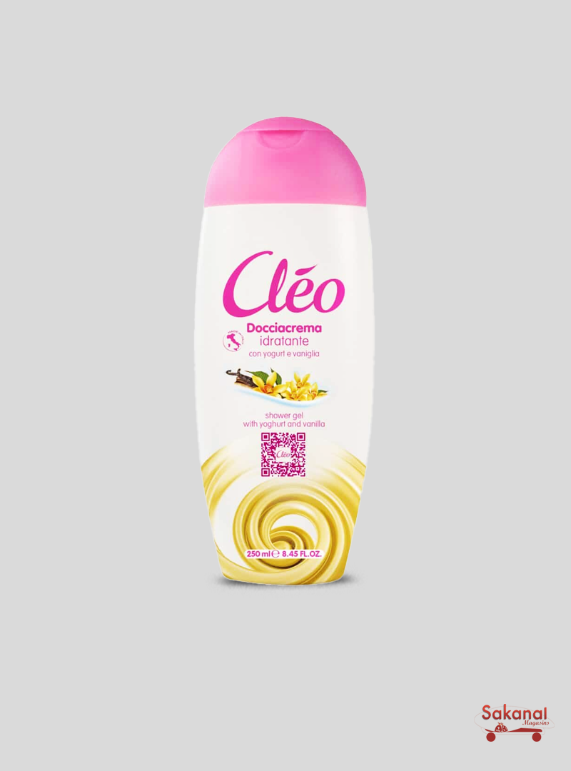 250ML CLEO VANILLA SHOWER GEL