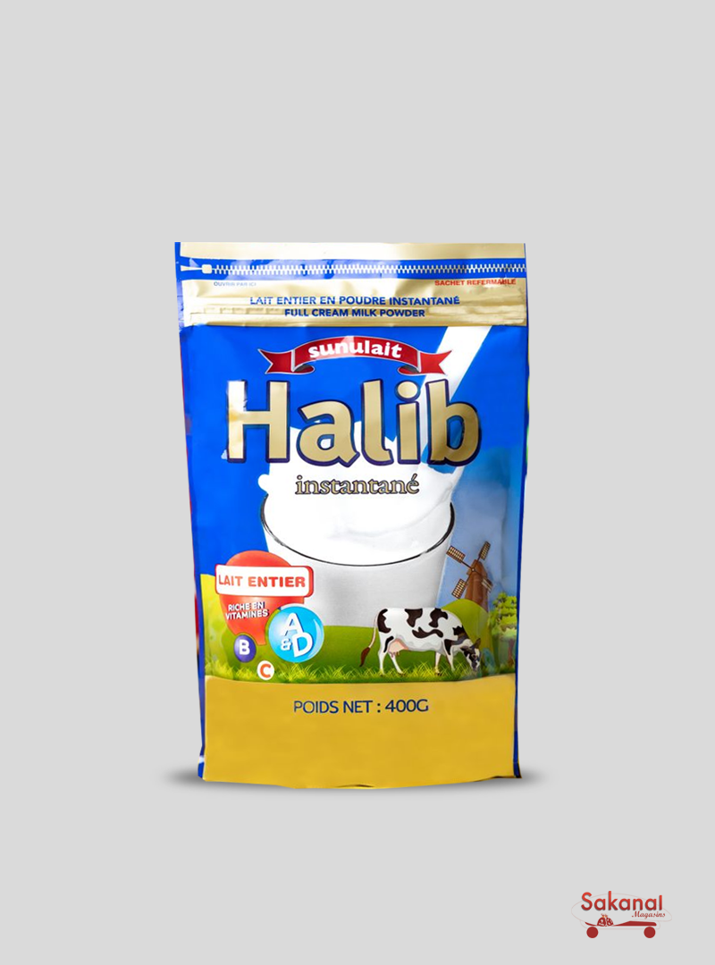 LAIT EN POUDRE HALIB INSTANTANE 400G