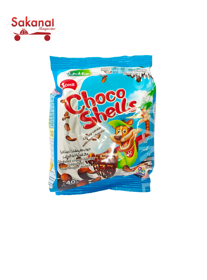 CEREALE CHOCO SHELLS 40G